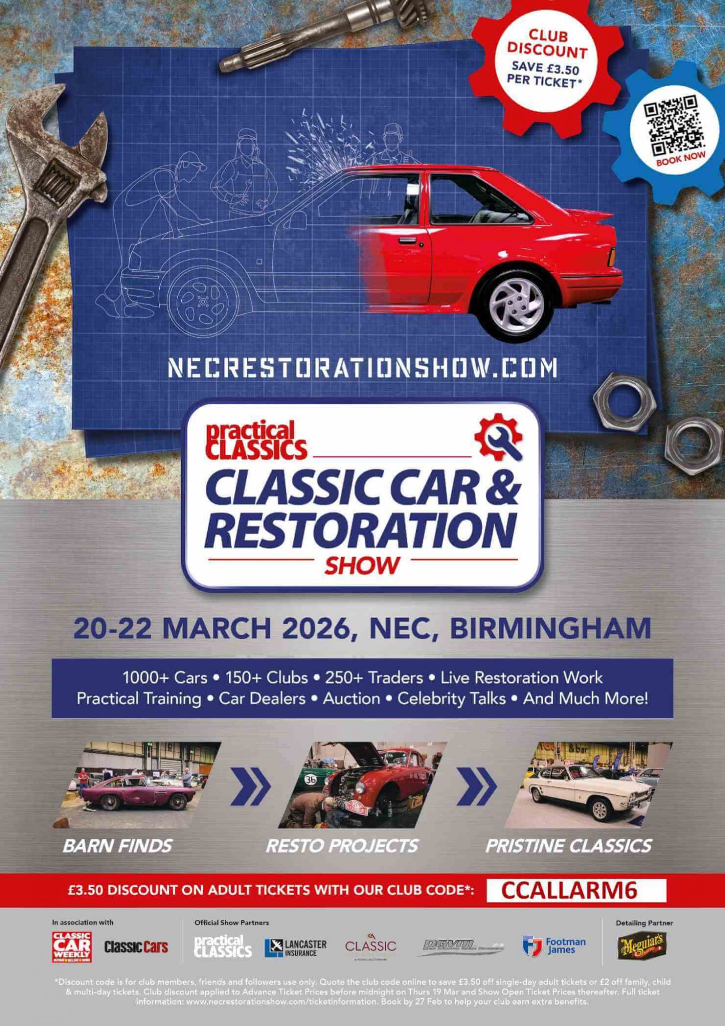 NEC Restoration Show 2026 - Allard Owners Club